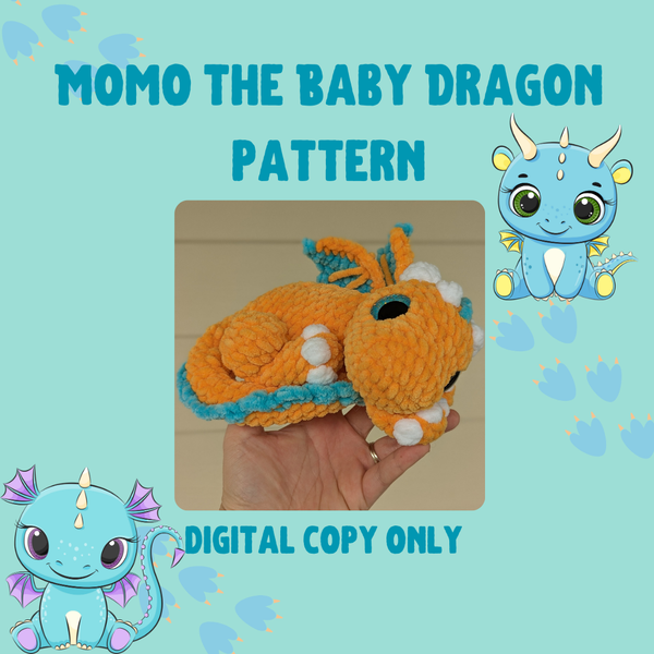 Momo the Baby Dragon – Crafty Crafts By Sue